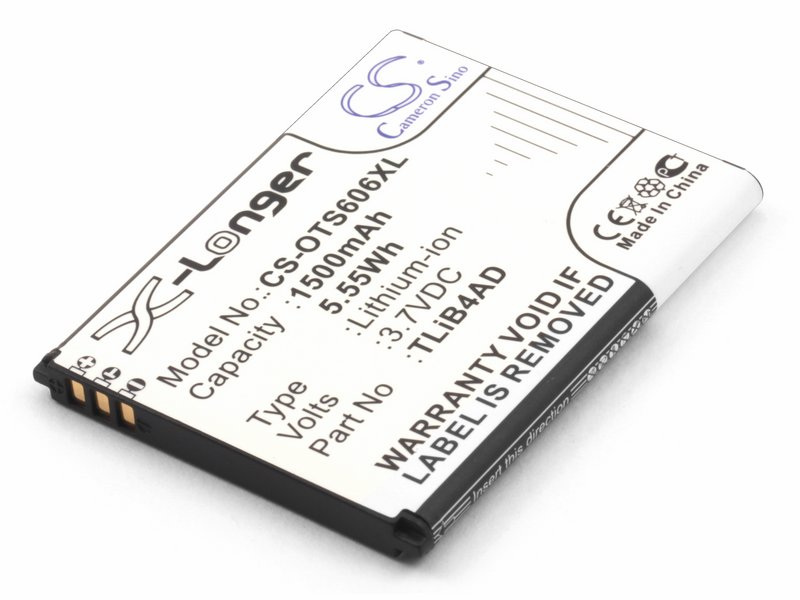Аккумулятор для Alcatel One Touch 5040X (CAB1500008C1, TLiB4AD)