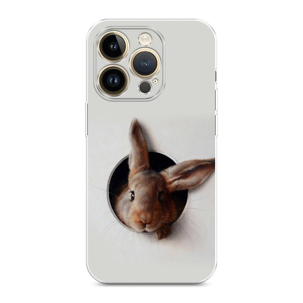 Чехол на Apple iPhone 14 Pro Max "Любопытный кролик"