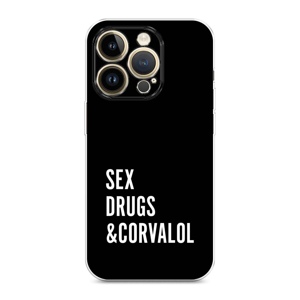 Чехол на Apple iPhone 14 Pro Max "Corvalol"