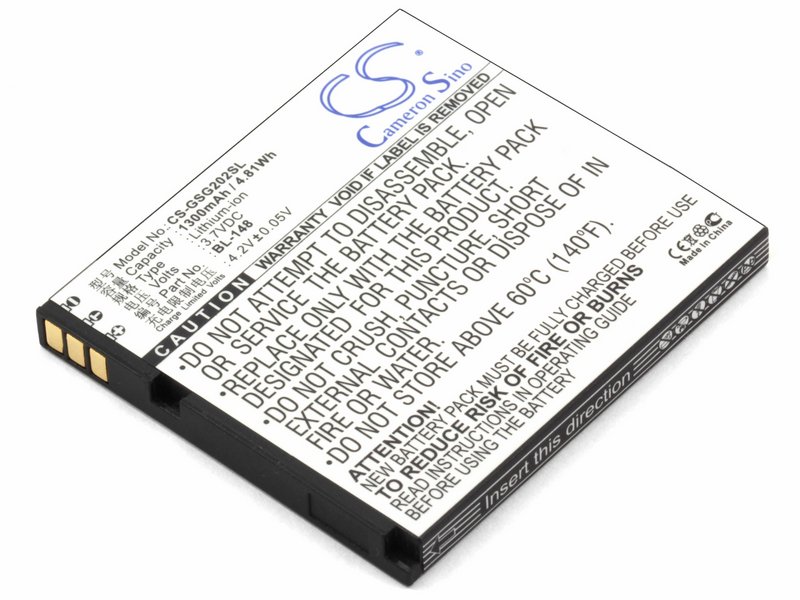 Аккумулятор для Gigabyte GSmart GS202, GS202+ (BL-148)
