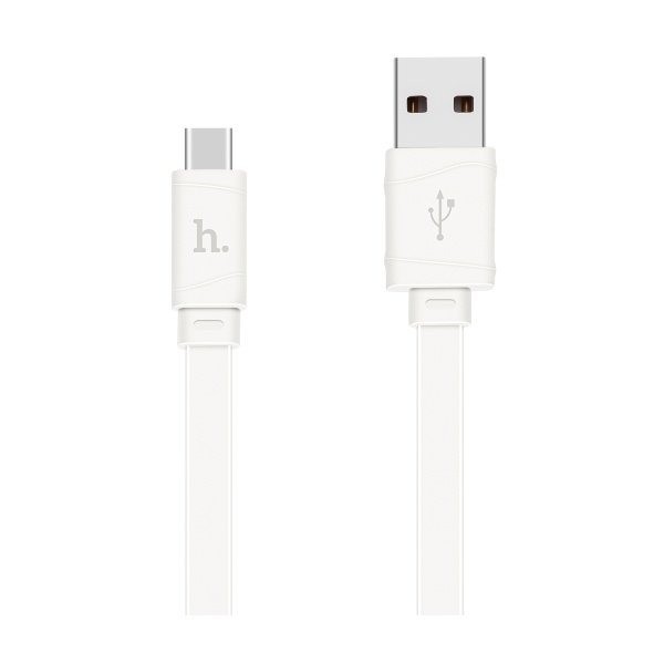 Кабель Hoco X5 Bamboo microUSB 1м White