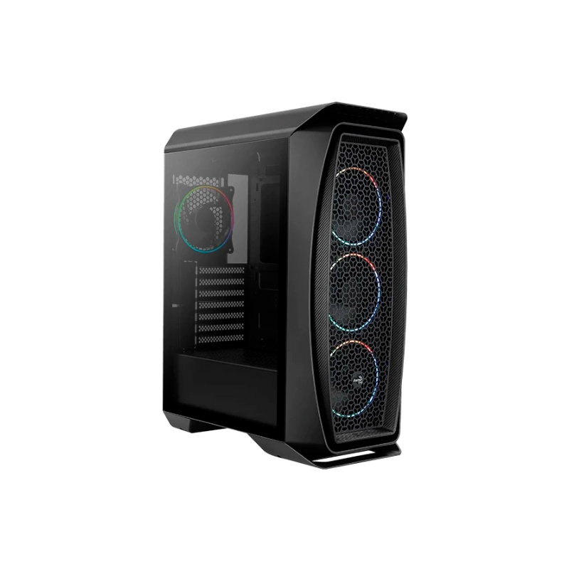 Корпус компьютерный AeroCool Aero One Eclipse-G-BK-v1 Black