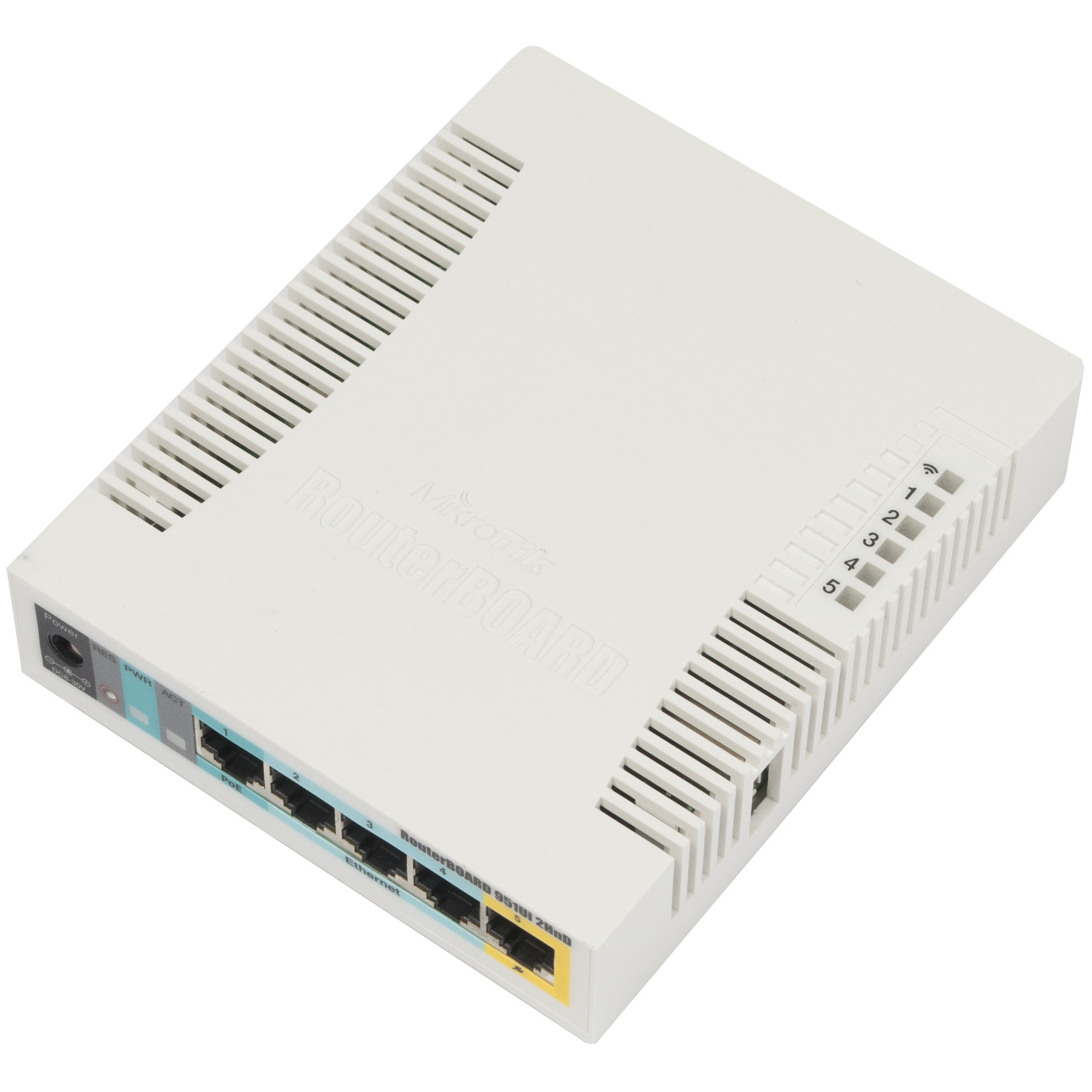 Wi-Fi роутер Mikrotik RB951Ui-2HnD White