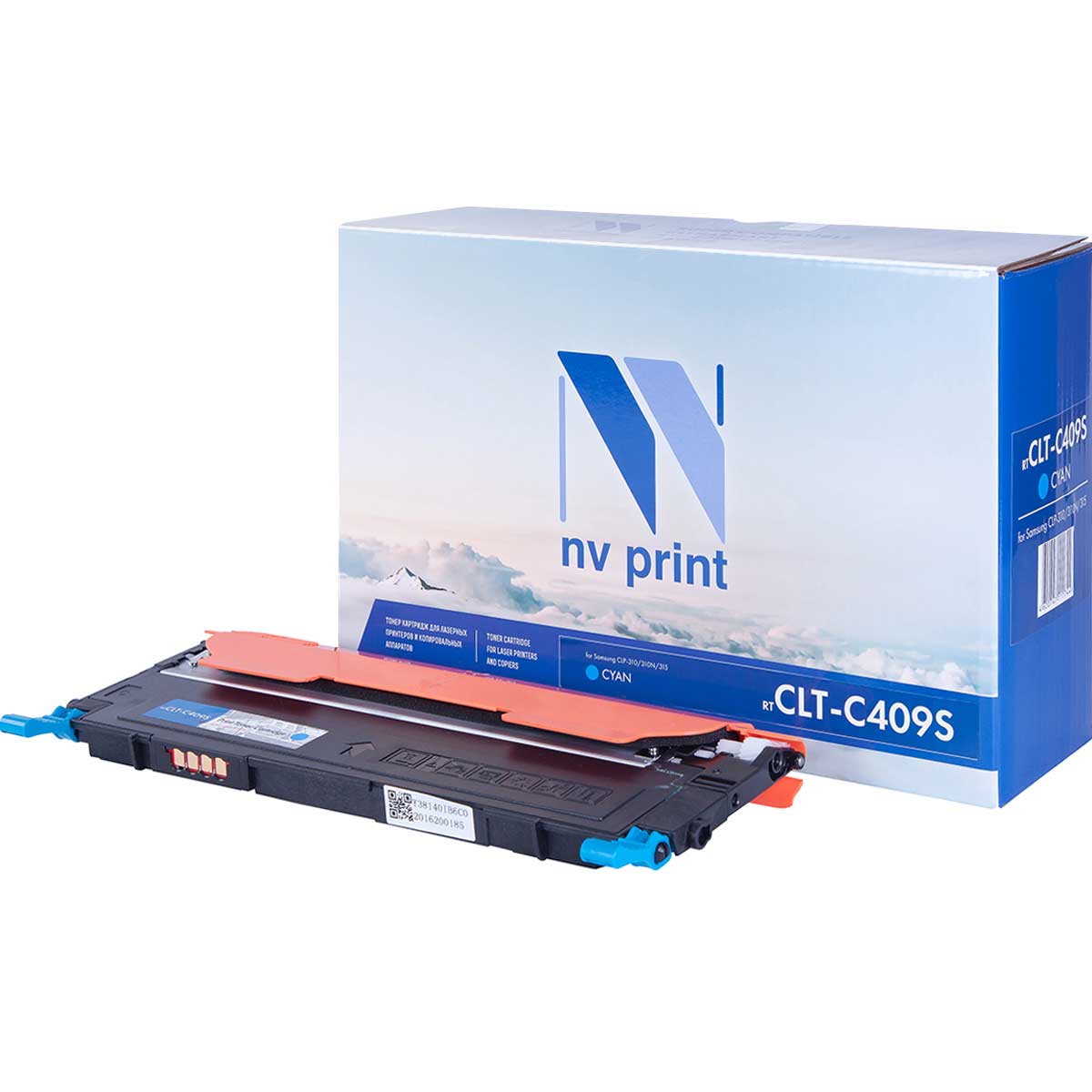 Картридж для лазерного принтера NV Print CLT-C409SC, Blue