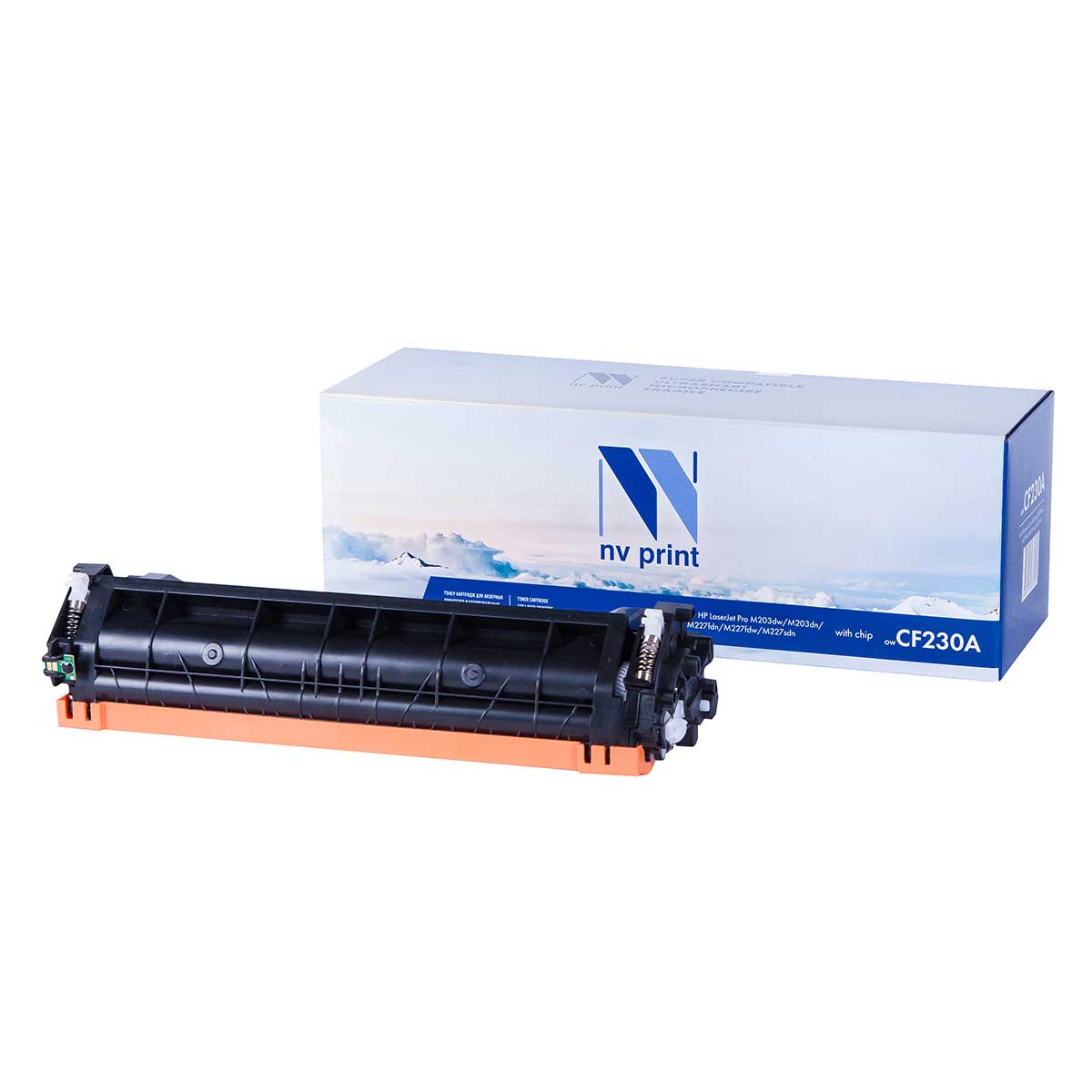 Картридж для лазерного принтера NV Print CF230A с чипом, Black