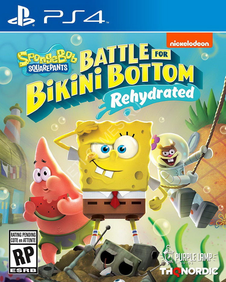 Игра SpongeBob SquarePants: Battle For Bikini Bottom - Rehydrated для PlayStation 4