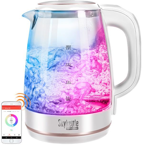 Чайник электрический REDMOND SkyKettle RK-G203S 2 л White