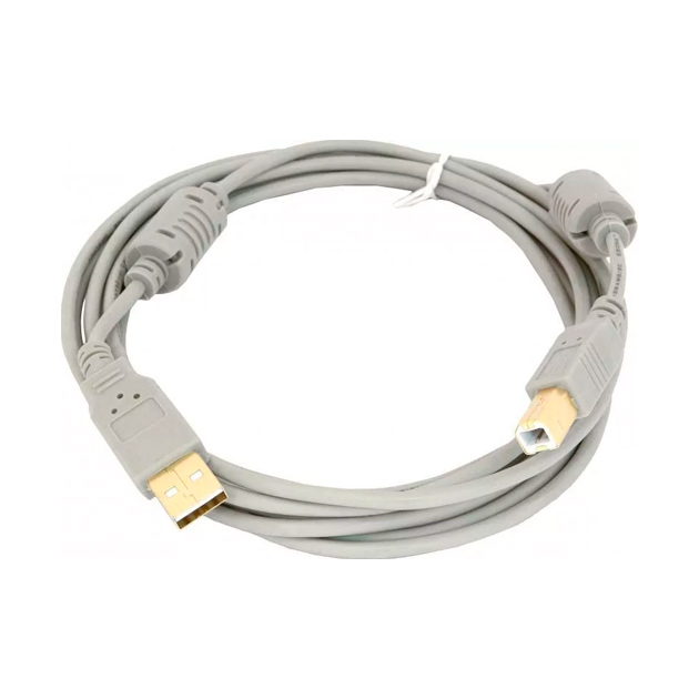 Кабель NoBrand USB A-USB B, M-M 3м Grey