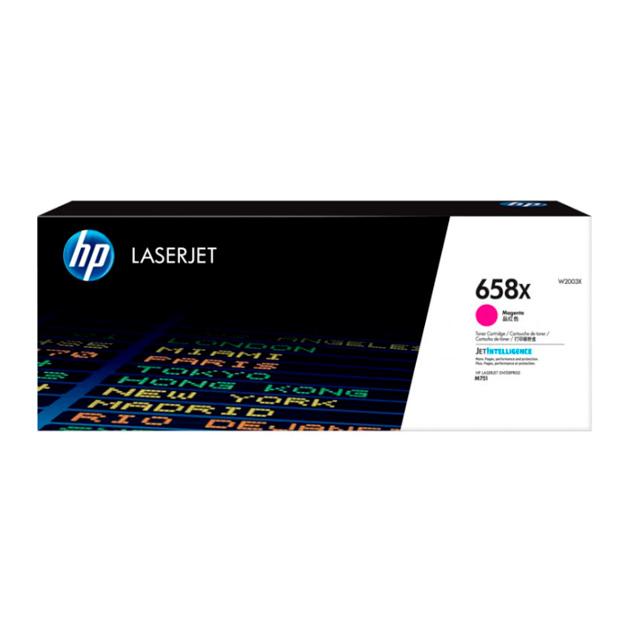 Картридж для лазерного принтера HP 658X (W2003X) пурпурный, оригинал