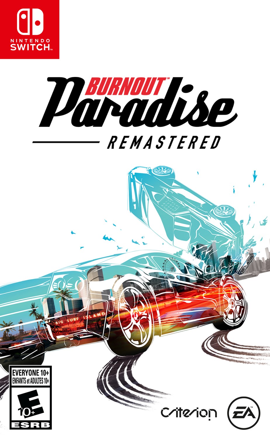Игра Burnout Paradise Remastered Nintendo Switch