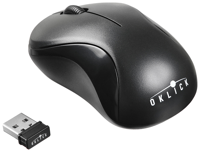 Беспроводная мышь OKLICK 605SW Black