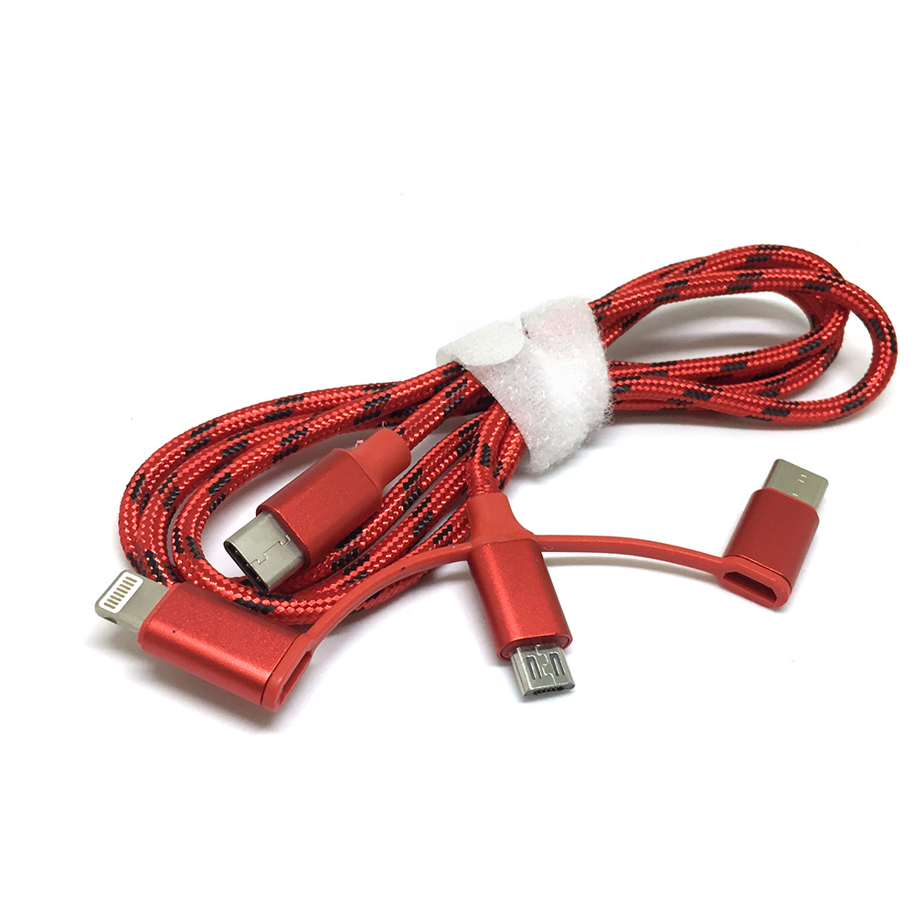 Кабель micro usb - usb Espada EtyC3i1r 1 м красный