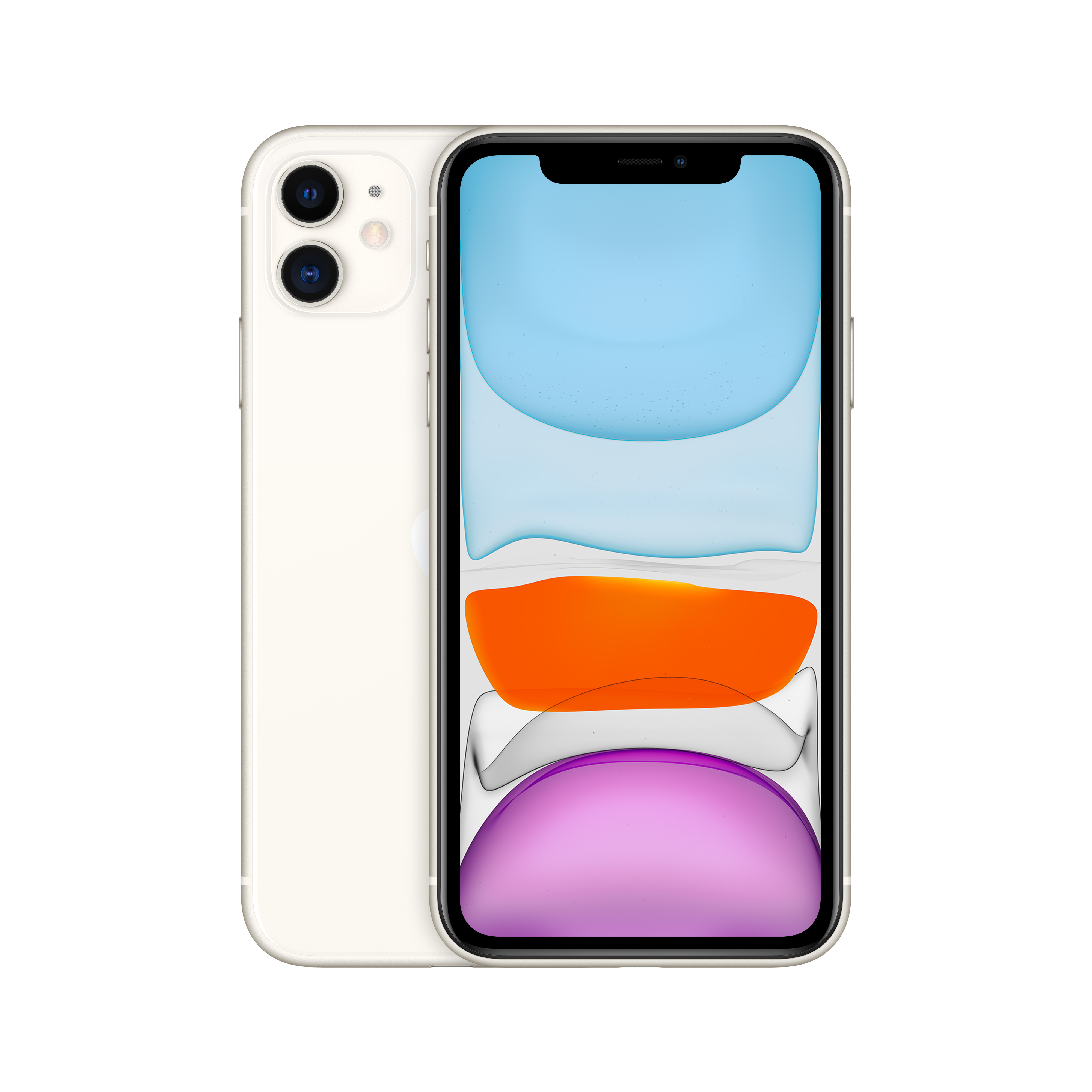 Смартфон Apple iPhone 11 64GB White (MWLU2RU/A)