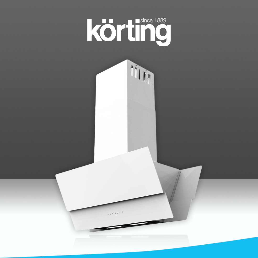 Вытяжка островная Korting KHA 99750 GW белый