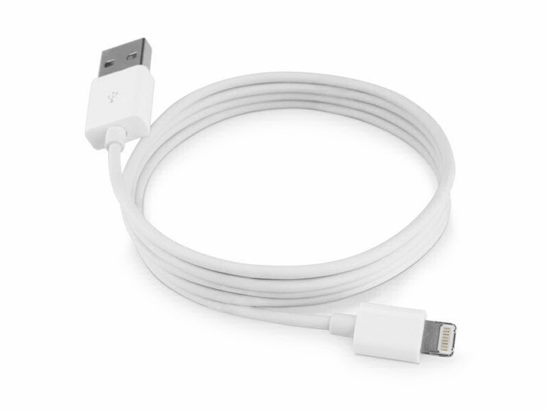 Кабель USB - Lightning MD818ZM/A, MQUE2ZM/A (100 см) белый