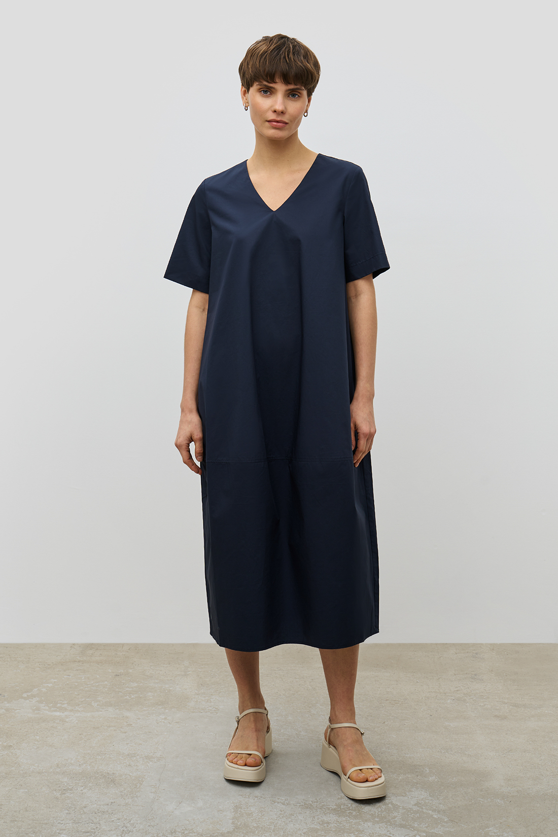 Платье женское Baon B4523018 синее XL
