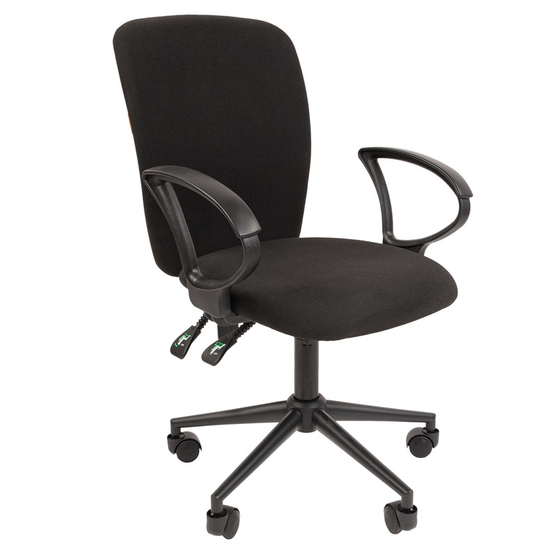 Компьютерное кресло Chairman 9801 Black ткань, черный