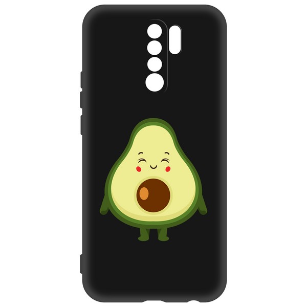 Чехол-накладка Krutoff Soft Case Авокадо Милый для Xiaomi Redmi 9