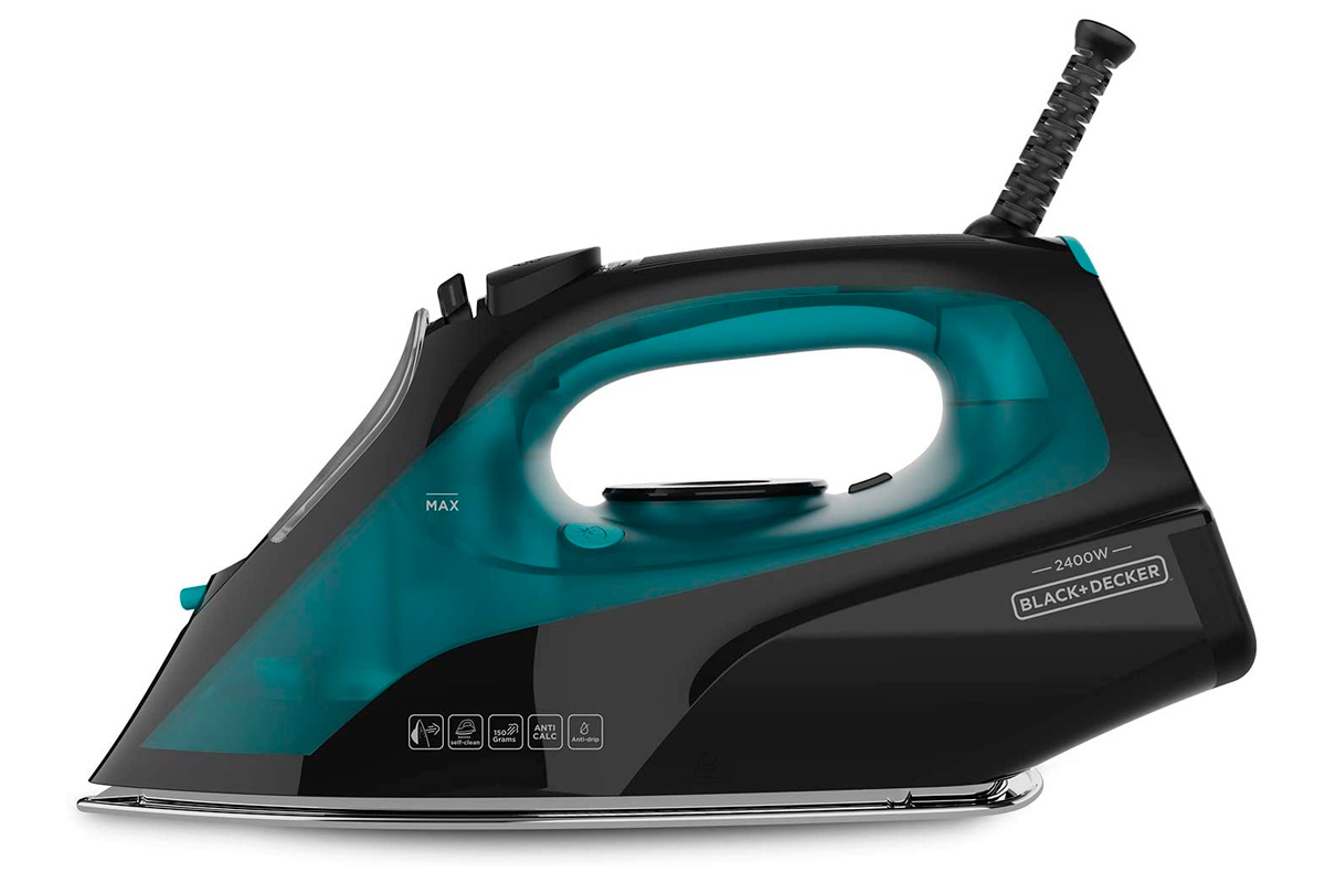 Утюг Black+Decker BXIR2403E зеленый, Black