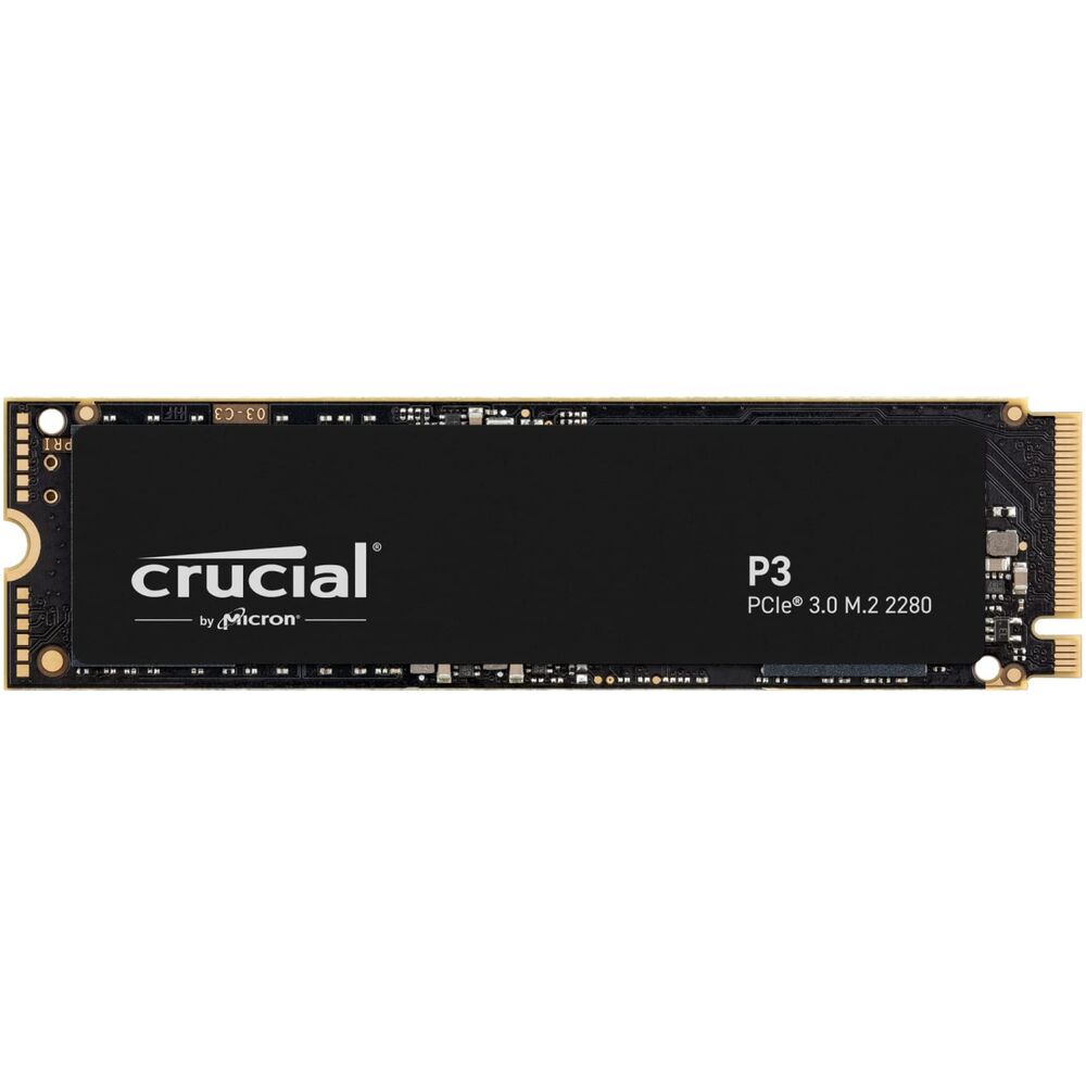 SSD накопитель Crucial P3 M.2 2280 1 ТБ CT1000P3SSD8
