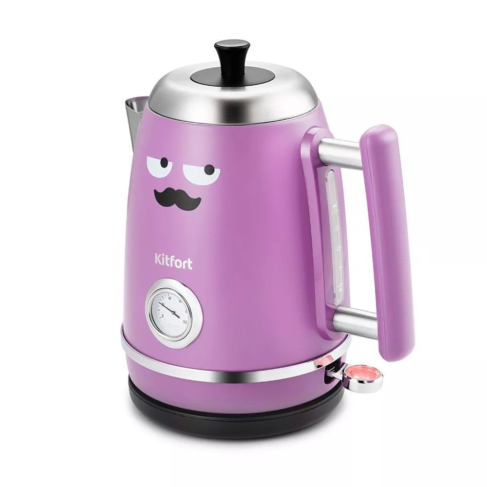 Чайник электрический Kitfort КТ-6149-3 1.7 л фиолетовый