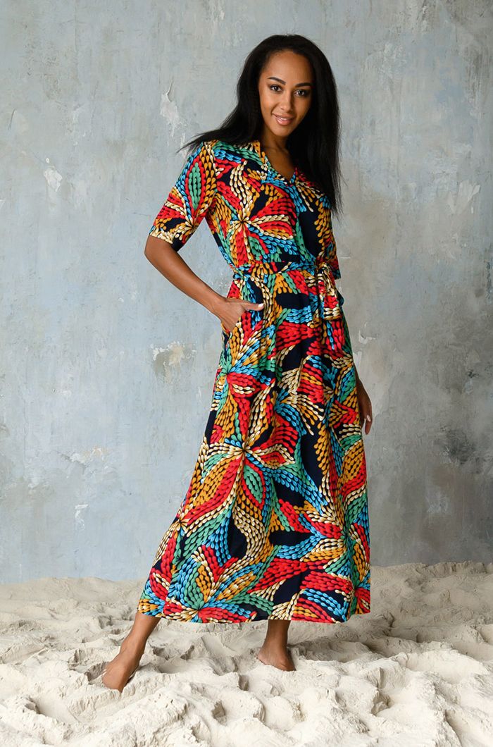 Платье женское Mia-Mia 16447 Dominica разноцветное S
