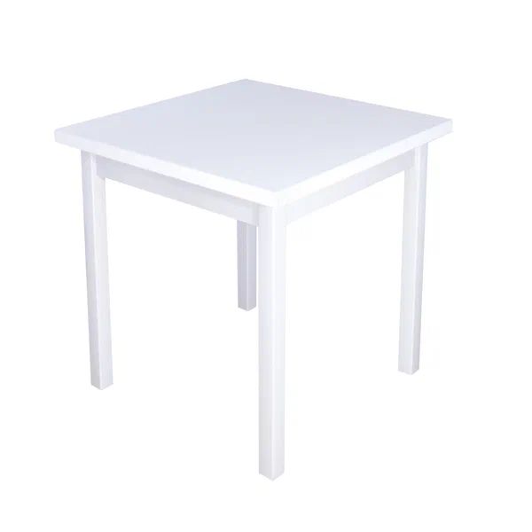 Стол кухонный Solarius Классика квадратный 70х70х75, цвет белый