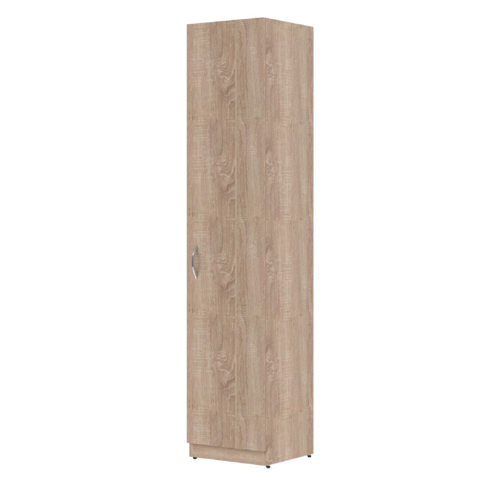 Шкаф-колонка с дверью SKYLAND SIMPLE SR-5U.1(R), дуб Сонома, 38.6х37.5х181.5 см