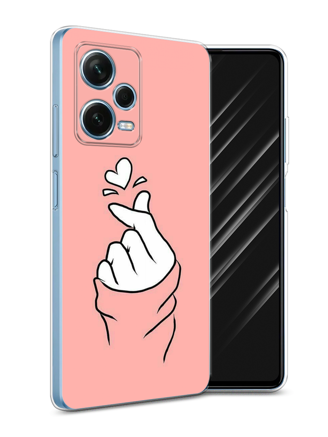 Чехол Awog для Xiaomi Redmi Note 12 Pro Plus "Любовь-щелк"