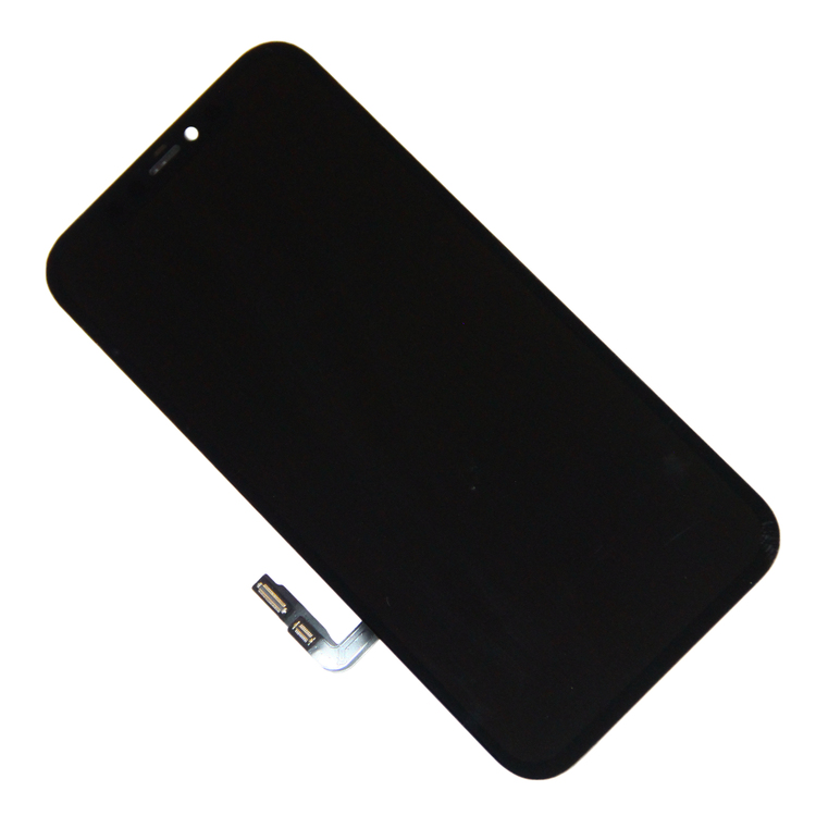 Дисплей для iPhone 12, iPhone 12 Pro модуль в сборе с тачскрином (Hard OLED) <черный>