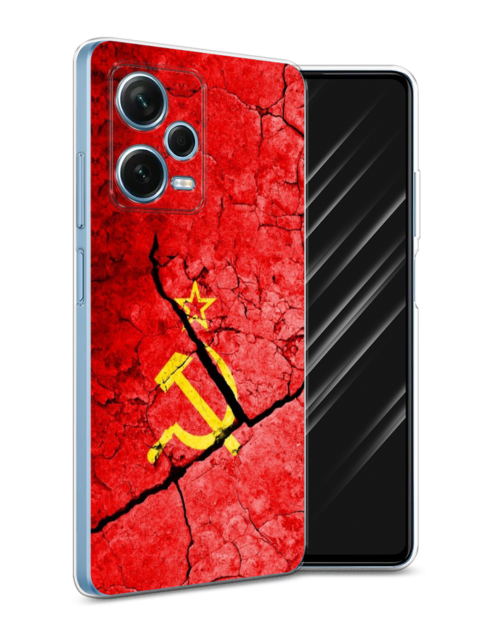Чехол Awog для Xiaomi Redmi Note 12 Pro Plus "СССР"