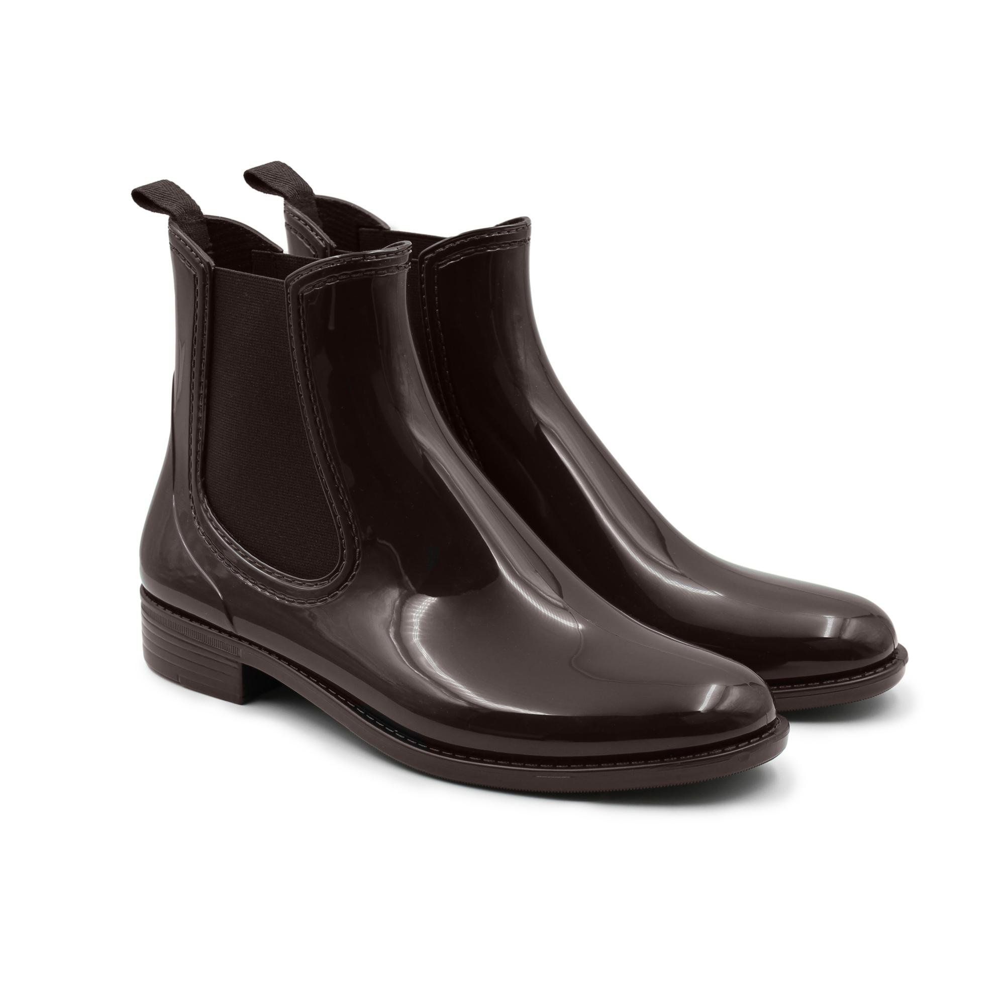 Резиновые ботинки женские Scholl TATY F268451019 коричневые 40 EU