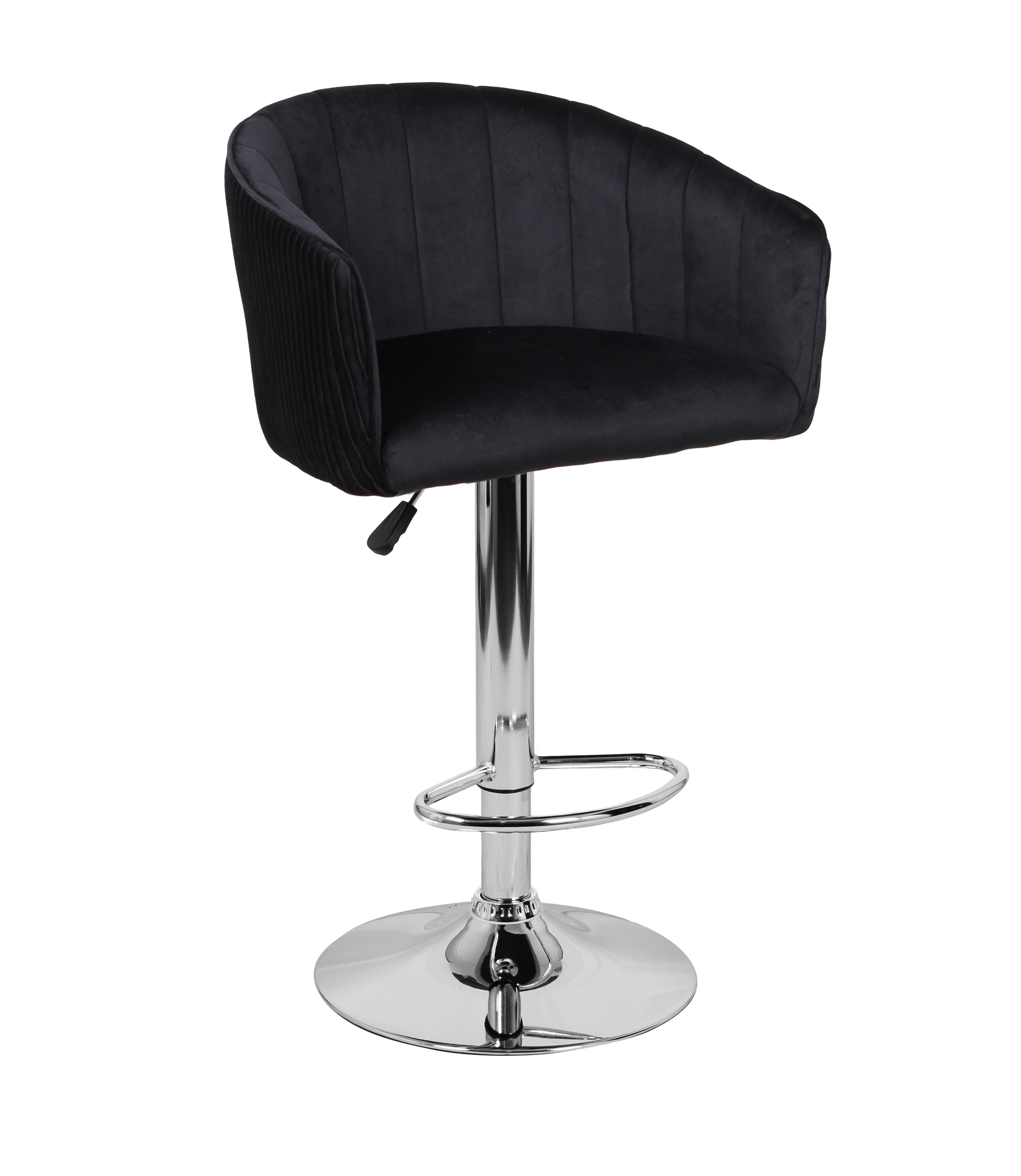 Барный стул Империя стульев МАРК WX-2325 black, хром/черный
