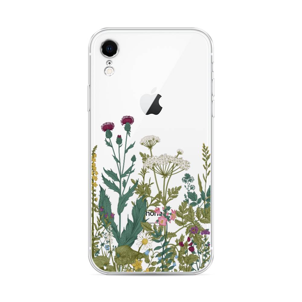Чехол на Apple iPhone XR "Дикие полевые цветы"