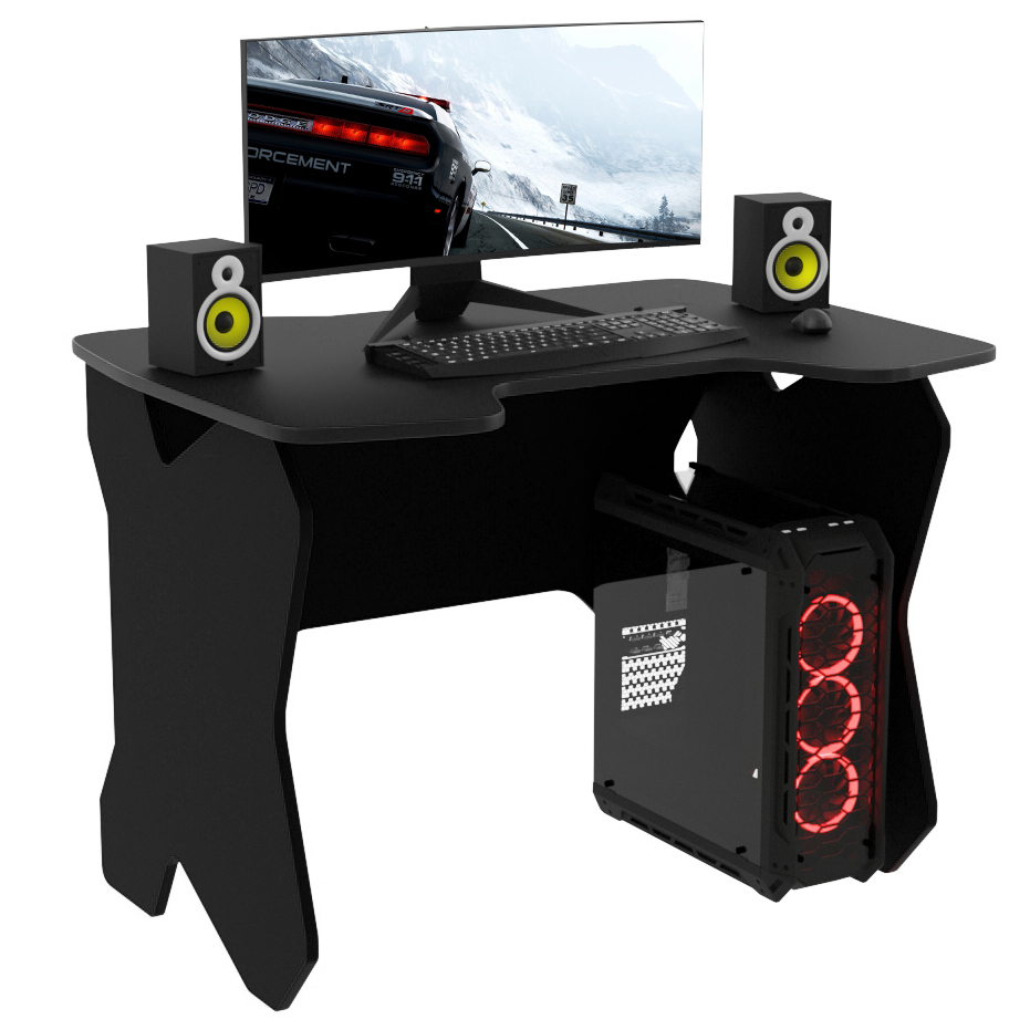 Компьютерный геймерский стол PROGamer Скай 110х72х75 черный