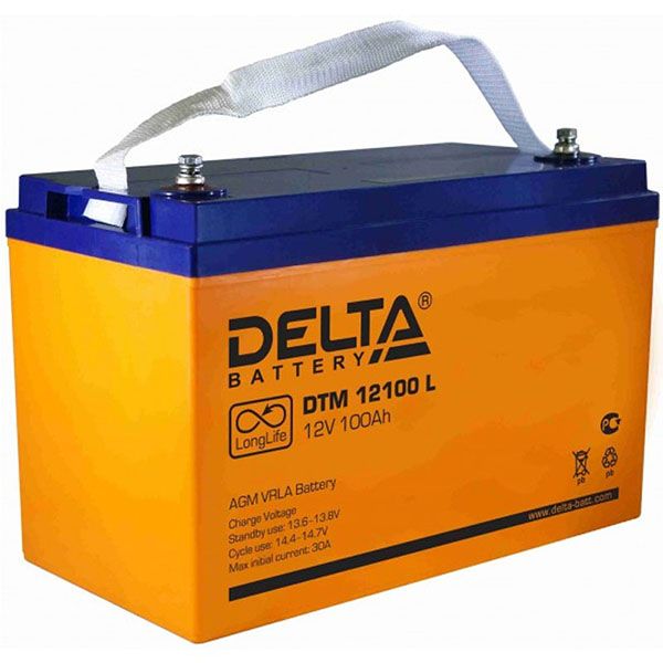 Аккумулятор для ИБП Delta DTM 12100 L