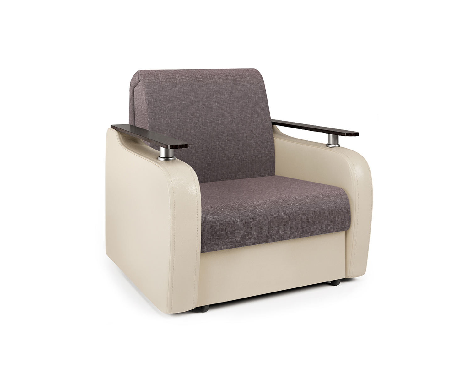 Кресло-кровать Шарм-Дизайн Гранд Д 33070731, латте/беж/бук