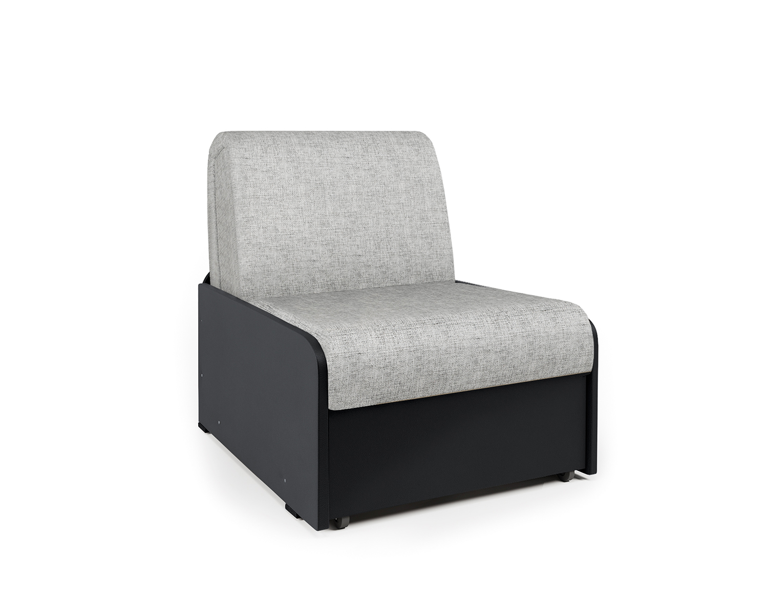 Кресло-кровать Шарм-Дизайн Коломбо БП 33070710, серый/черный/бук