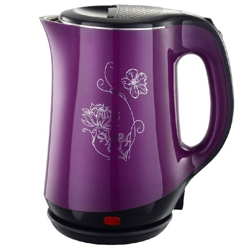 Чайник электрический Добрыня DO-1244 1.8 л Purple, Black