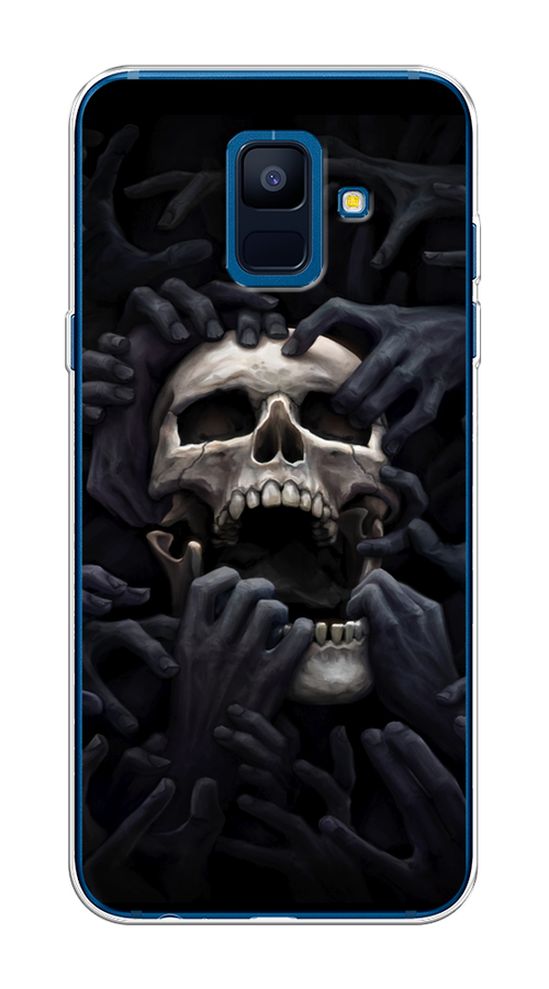 Чехол Awog  на Samsung Galaxy A6 "Череп 29"