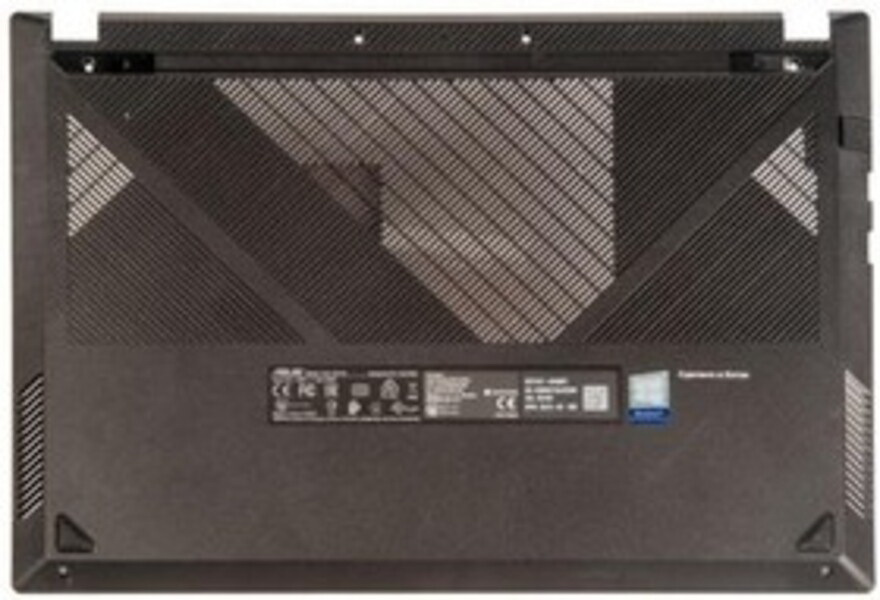 Поддон (нижняя часть корпуса) для ноутбука Asus X571GD, X571GT, K571GD, K571GT черный