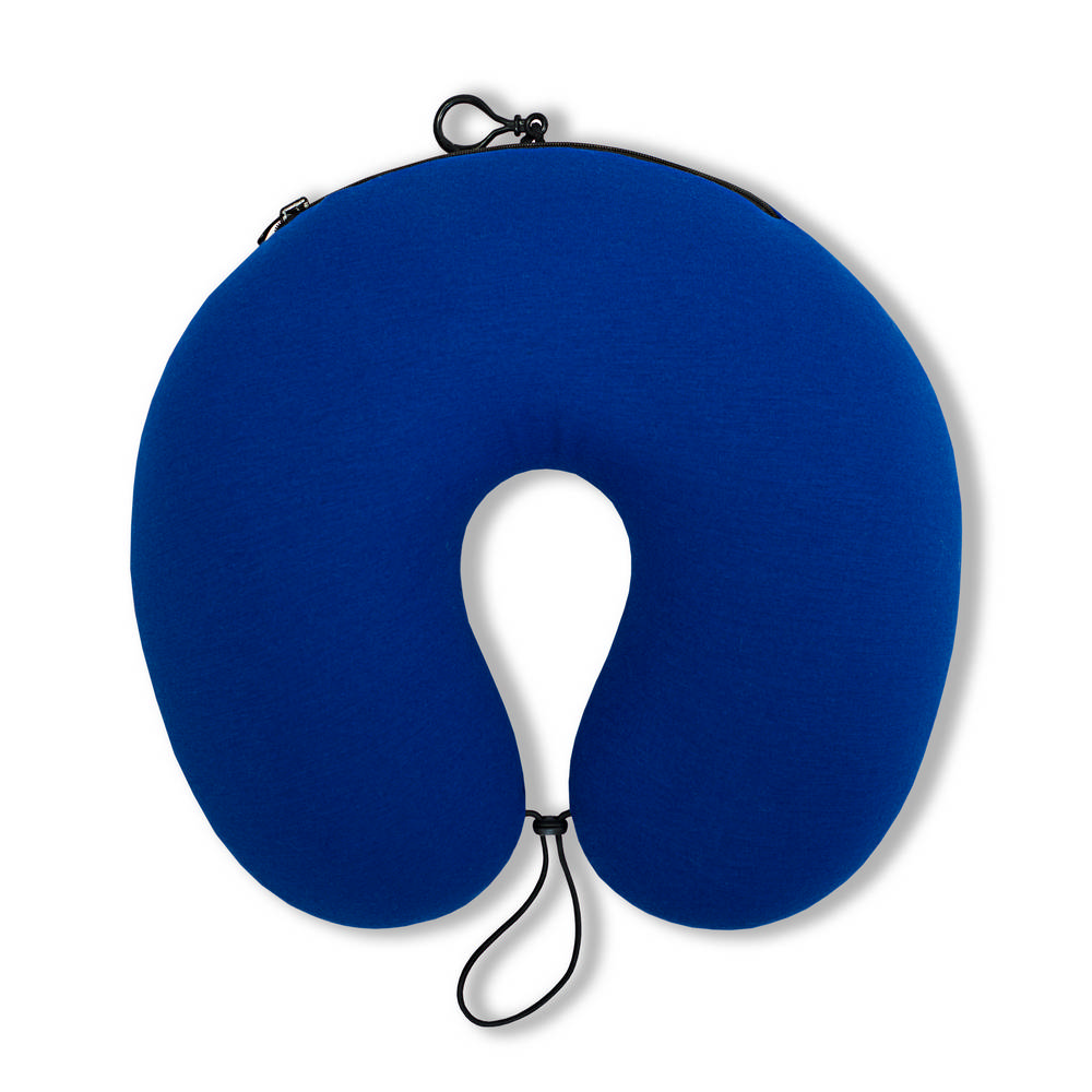 Подушка для шеи Штучки, к которым тянутся ручки Турист-трансформер Синий