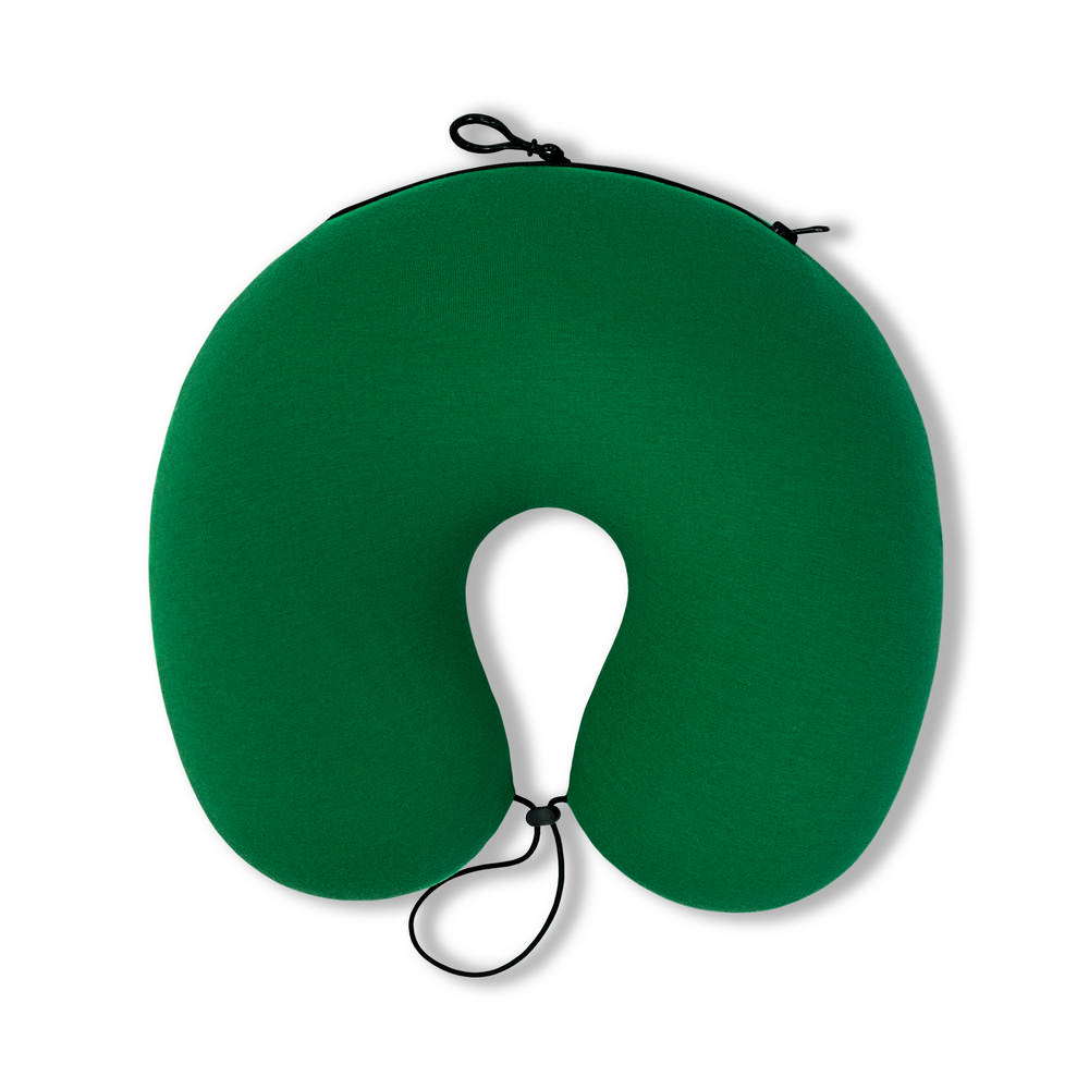 Подушка для шеи Штучки, к которым тянутся ручки Турист-трансформер Зеленый
