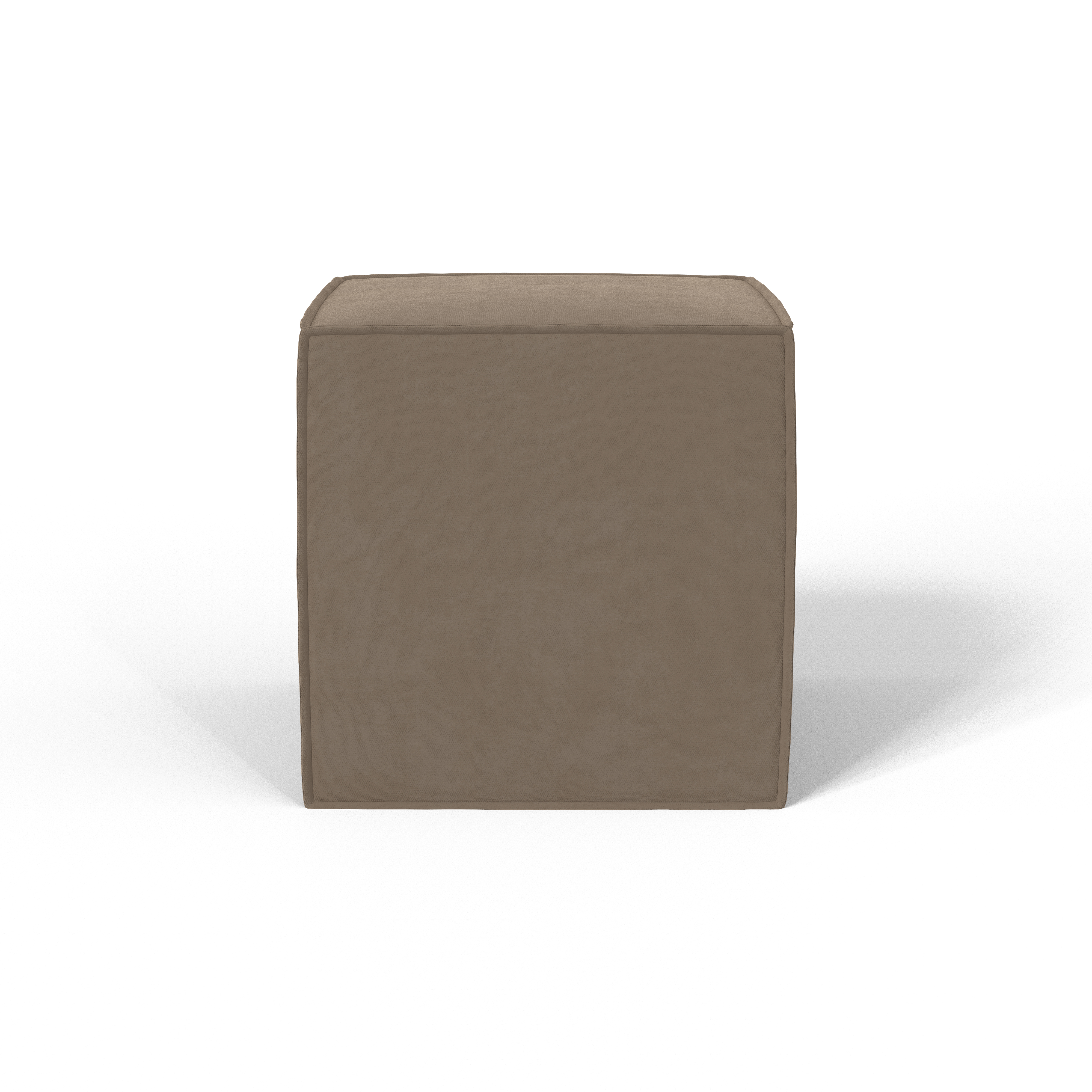 Пуф SALON TRON Куб 40х40, коричневый