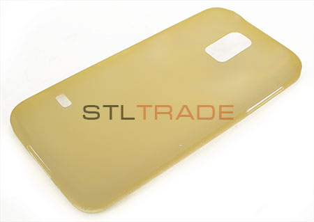 Силиконовый чехол i-Zore для Samsung G800 S5mini желтый