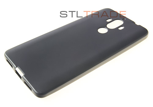Силиконовый чехол TPU Case Металлик для Huawei Mate 9 черный