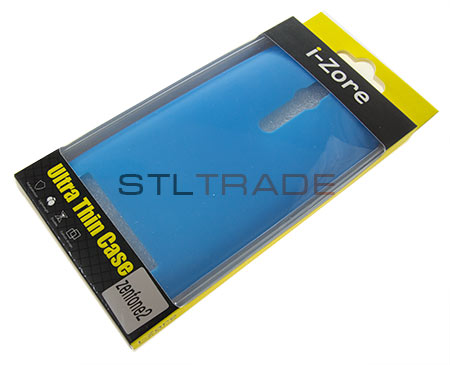 Силиконовый чехол i-Zore для ASUS ZE550 Zenfone 2 синий