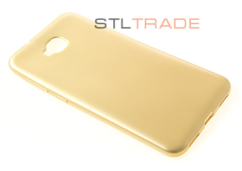 Силиконовый чехол TPU Case Металлик для ASUS ZD553KL Zenfone золото