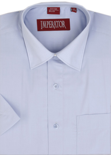 Рубашка мужская Imperator Illusion-K sl. голубая 42/170-178