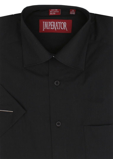 Рубашка мужская Imperator DF420-5K sl. черная 41/170-178